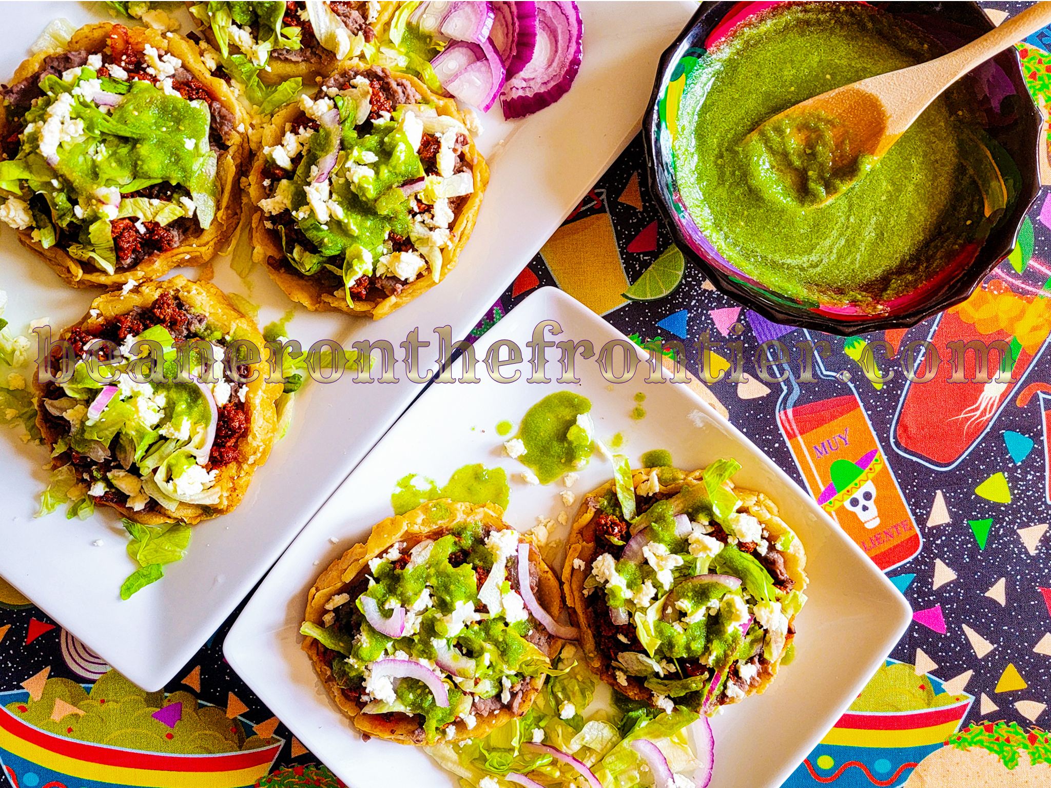 Bean Chorizo Sopes – A Beaner on the Frontier